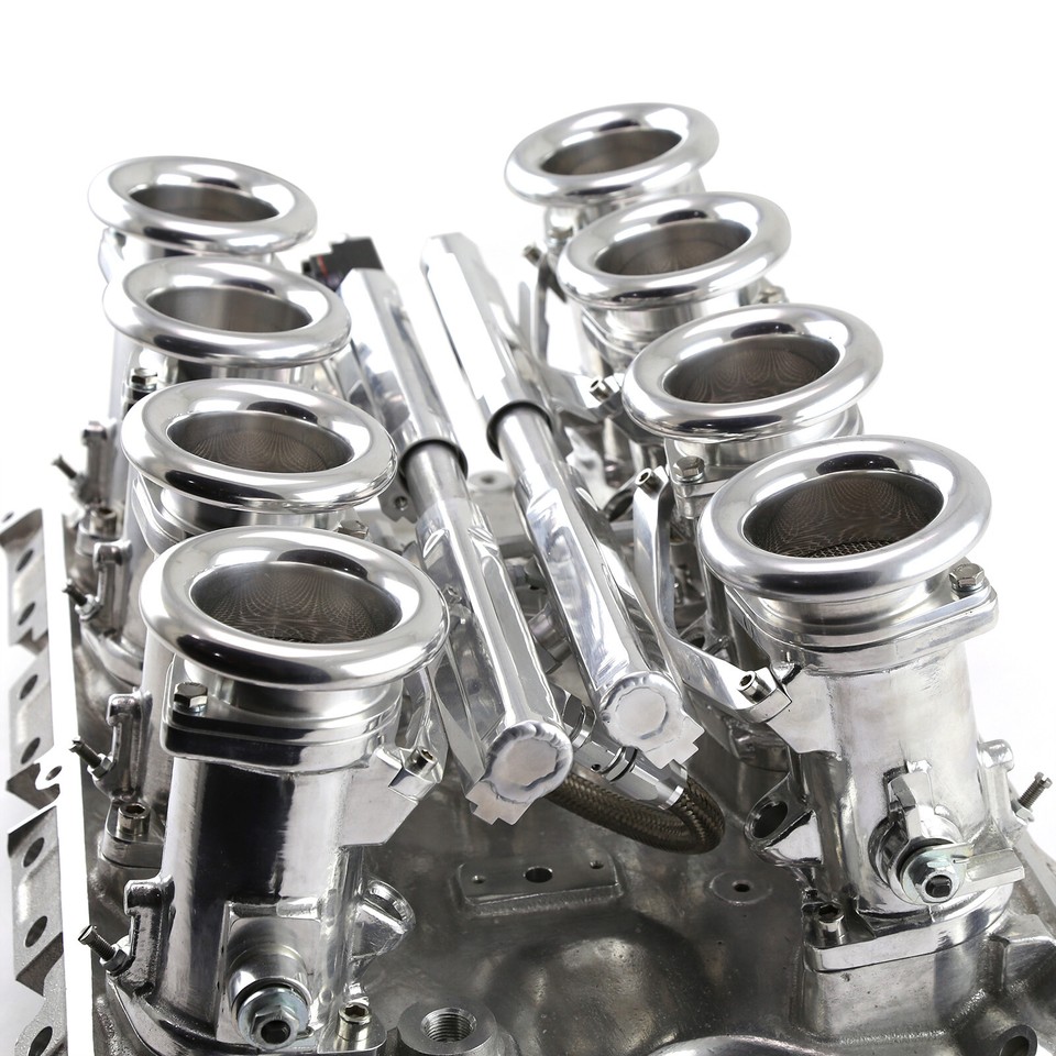 Ford FE 390 427 428 Downdraft EFI Stack Intake Manifold System Complete ...