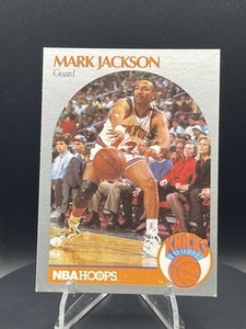 Mark Jackson 1990 Hoops #205 Base (Menendez Brothers in Background ...