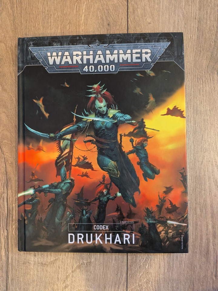 Drukhari Codex Warhammer 40K Hardback 9th Edition 2021 | eBay UK