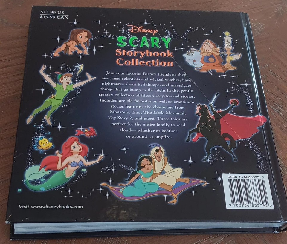 Disney Scary Storybook Collection Book Children's | eBay