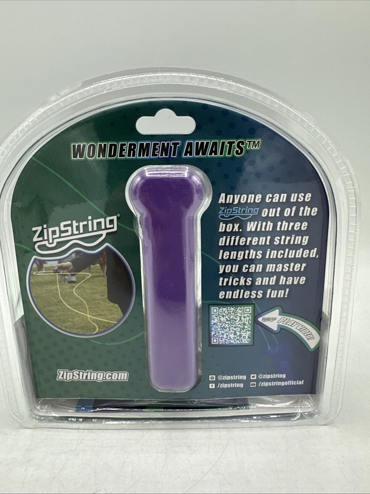 Zip String Original Lasso String Loop Shooter Purple Color New Sealed ...