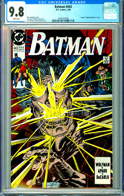 BATMAN #443 CGC 9.8 Copper Age DC COMICS 1990 | eBay