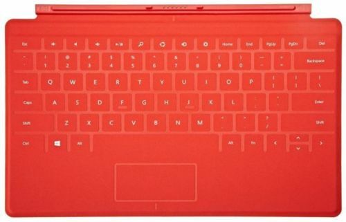 Microsoft Surface Touch Cover / Keyboard - RED - FREE SHIPPING | eBay