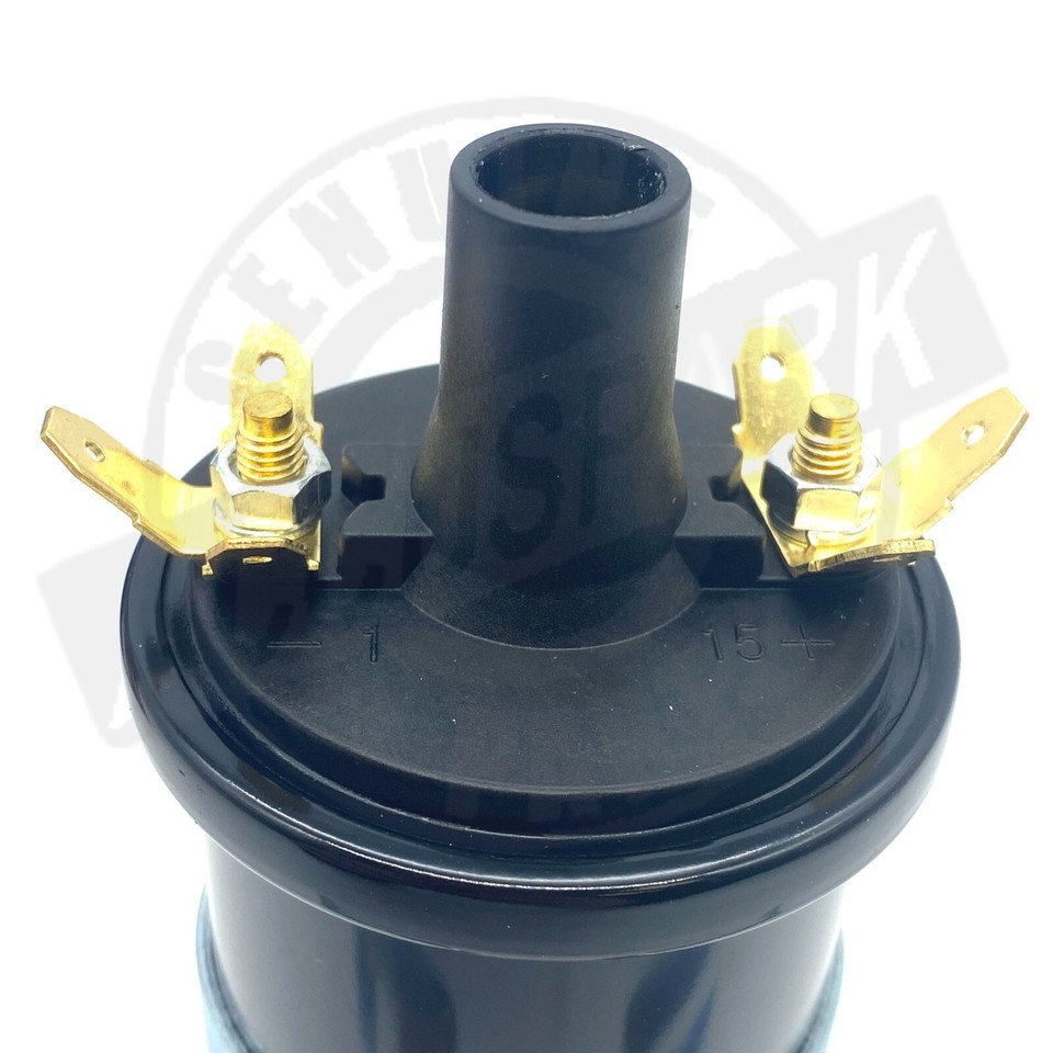 Accuspark 12v Screw Top Ignition Coil Suitable For Points or Electronic ...