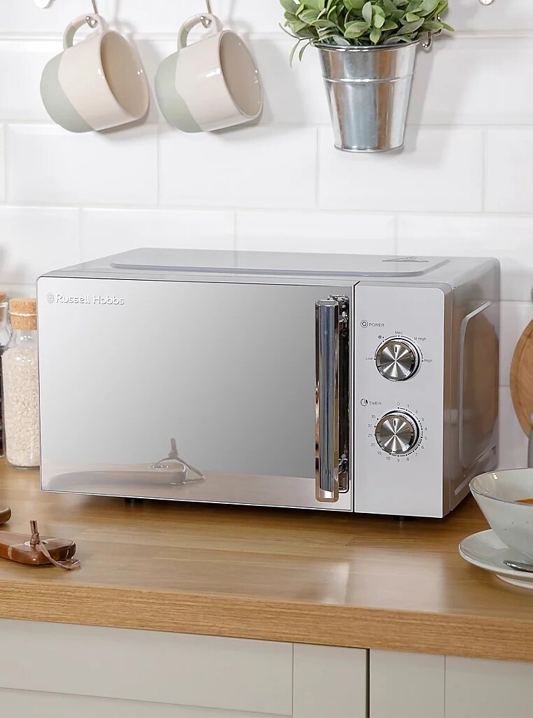 Russell Hobbs RHMM719S Compact Manual Microwave Oven 700w 17L Silver | eBay