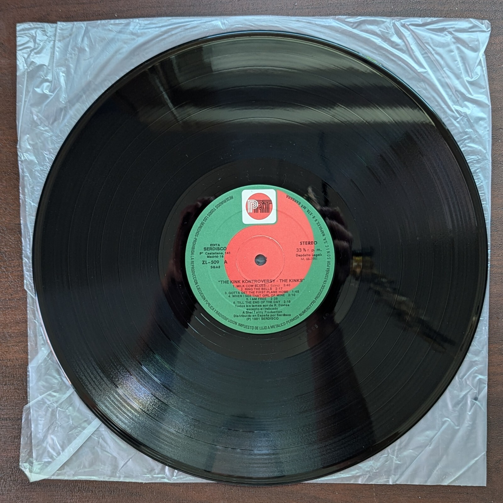 The Kinks Vinyl LP THE KINK KONTROVERSY 1981 Reissue, ZL-509, Import ...