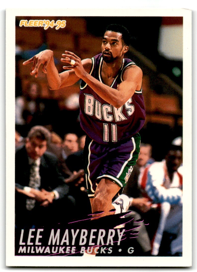 1994-95 FLEER LEE MAYBERRY MILWAUKEE BUCKS #127 | eBay