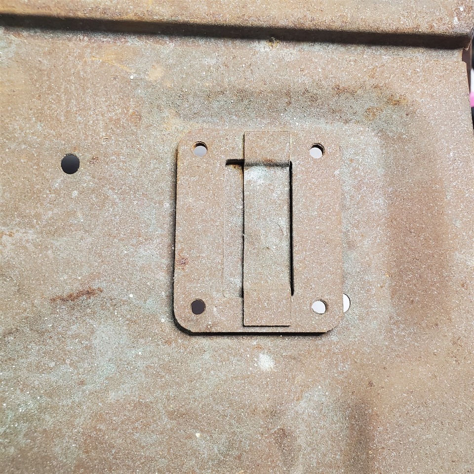 Original Sunbeam Alpine Tiger Center Boot Cover Panel Between Seats and ...