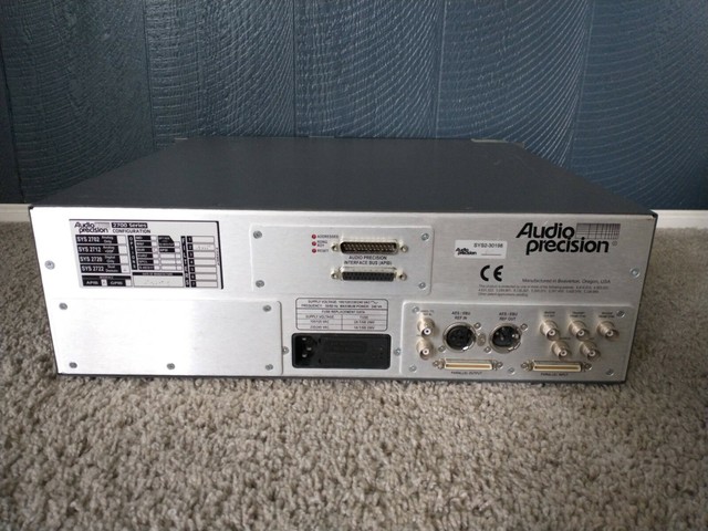 Audio Precision SYS-2722 Analyzer Tested With USB APIB Adapter for sale ...