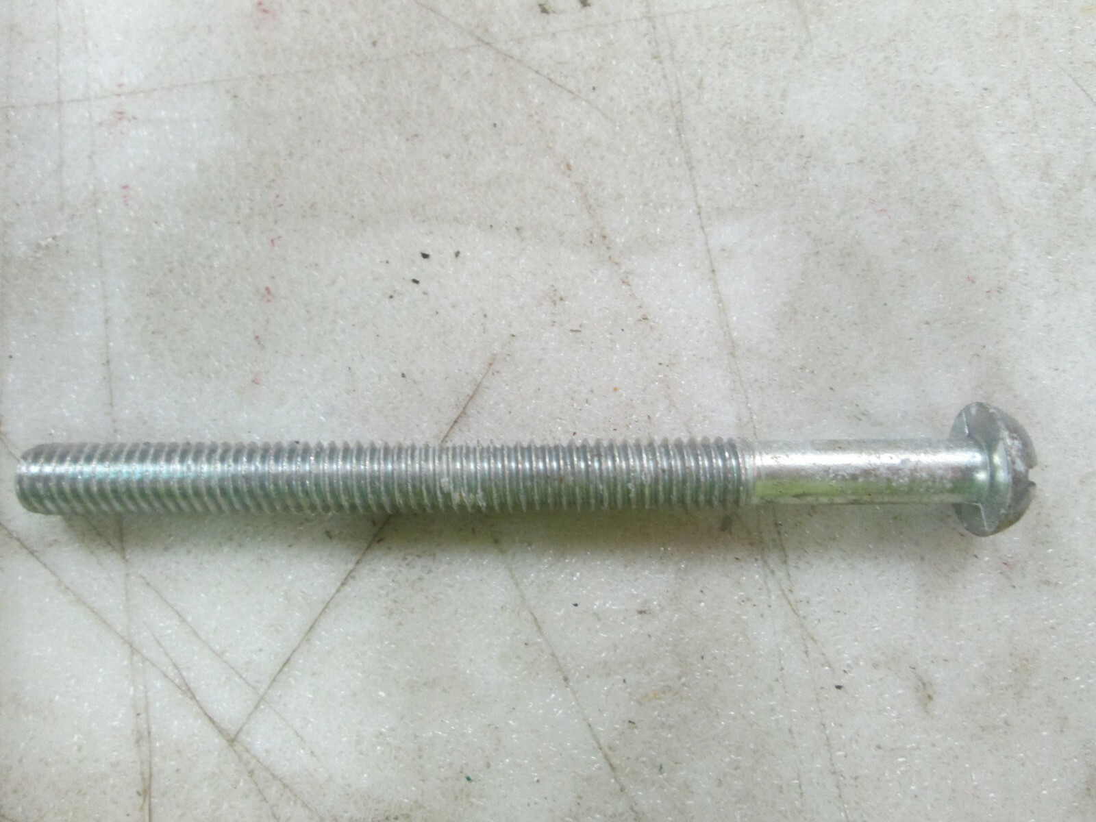 Plated Round Head Slotted Bolts 1/4 20x4" Lot of 37 (New) | eBay