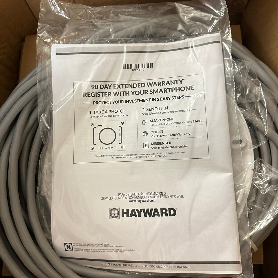 Hayward LPWUS11100 CrystaLogic White LED Pool Light 500W Equiv 14VAC ...