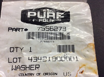 Polaris Victory Wave Washer 7556273 New OEM Wave Washer 2007 Vegas ...
