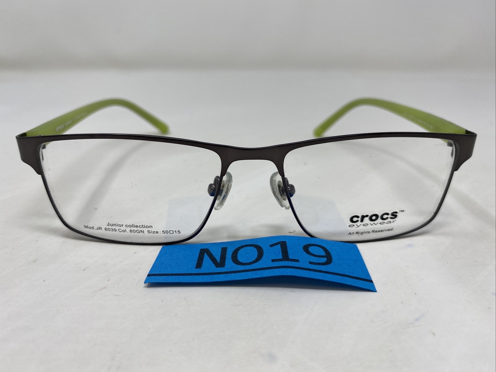 Crocs Eyewear Mod.JR6039 Col.80GN 50-15-126 Green/Gray Eyeglasses Frame ...