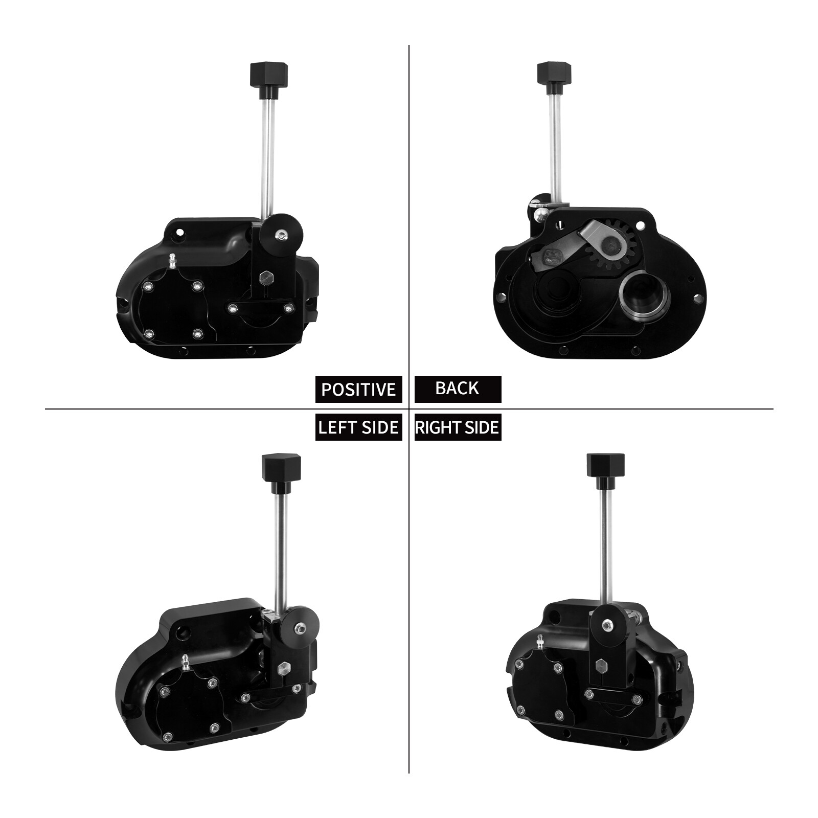 Black Reverse Gear Kit Gearbox Clutch Fits For Harley Touring Road ...