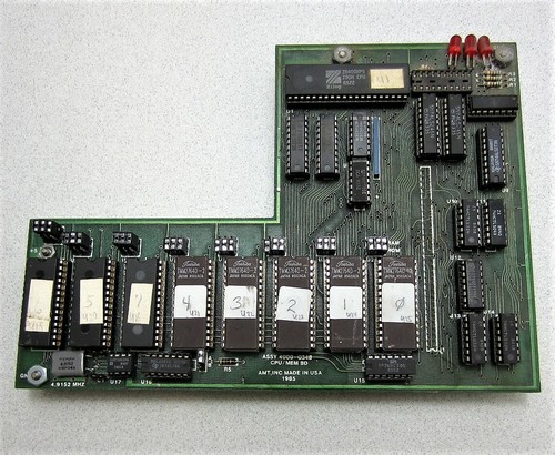 AMT 4000-0348 CPU/MEM Board Advanced Manufacturing Technologies FAB ...
