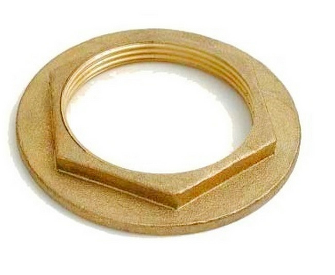 Messing Mutter mit großer Fläche Kontermutter 1/2 3/4 1 5/4 6/4 Zoll ...