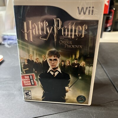 Harry Potter and the Order of the Phoenix (Nintendo Wii, 2007) With ...