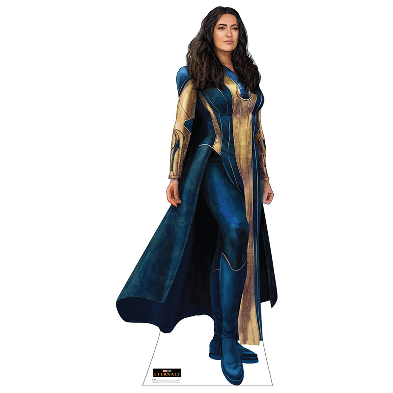 AJAK "Eternals" Lifesize CARDBOARD CUTOUT Standup Standee Salma Hayek ...