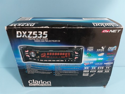 CLARION PRO AUDIO DXZ535 CAR STEREO AM / FM CD PLAYER WITH REMOTE | eBay
