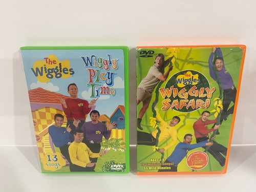 Lot of 2 The Wiggles DVD Wiggly Play Time & Wiggly Safari 29 Songs FREE ...