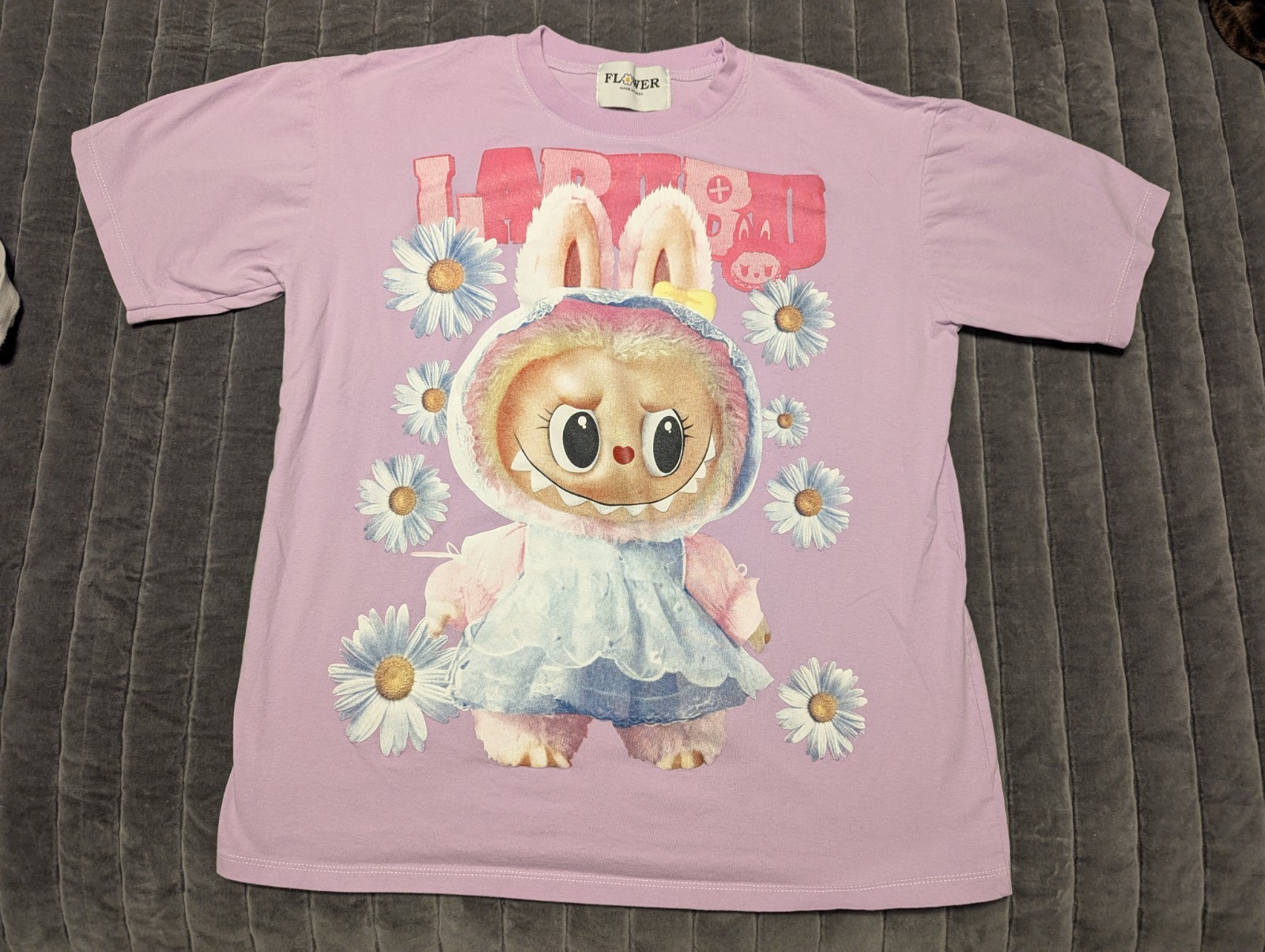 Rare Labubu Classic Pose Funny Labubu Flowers South K… - Gem