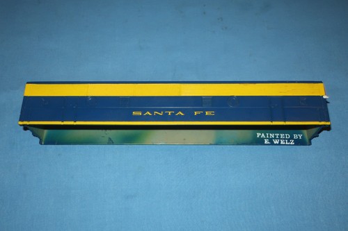Custom Painted Lionel B-Unit as Santa Fe by Elliot Welz | eBay