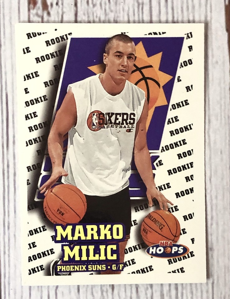 Marko Milic 1997-98 Skybox NBA Hoops #199 Rookie RC Phoenix Suns | eBay