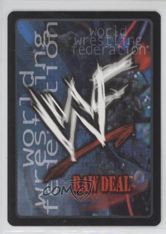 2001 WWE Raw Deal Trading Card Game Expansion 2: Fully Loaded Backhand ...
