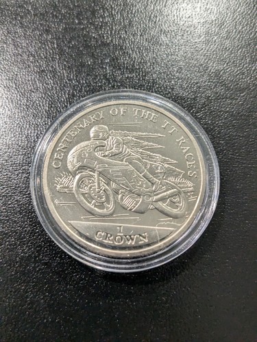 2007 Isle of Man 1 Crown Centenary of the TT Race 5 coin set in box | eBay