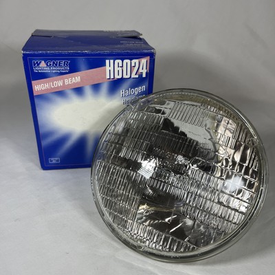 EA Headlight Bulb Wagner Lighting H6024 High/Low Halogen Round Sealed ...