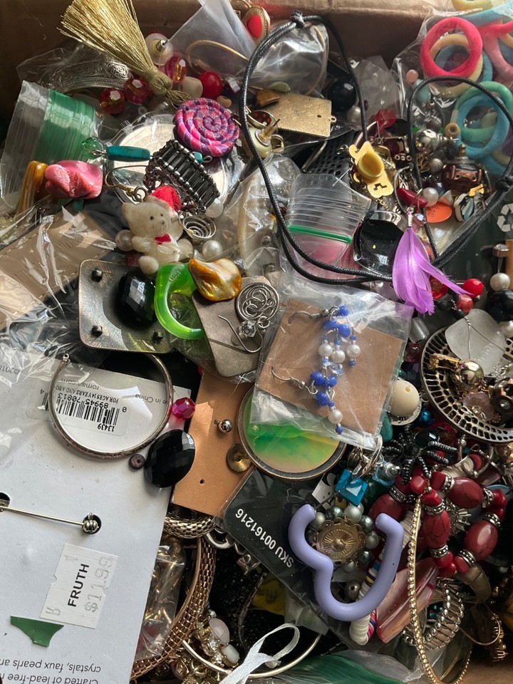 Womens tangled jewelry scrap lot 20lbs | eBay