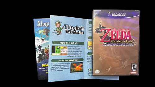 Legend Of Zelda Wind Waker Case And Inserts Only Nintendo Gamecube | eBay