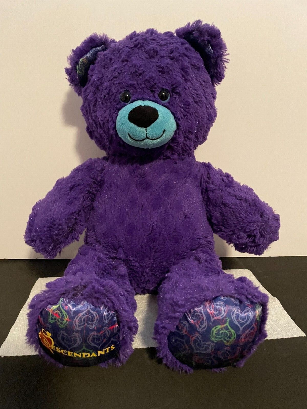 Build A Bear Disney Descendants Mal Purple BAB 17” Stuffed Plush Animal ...