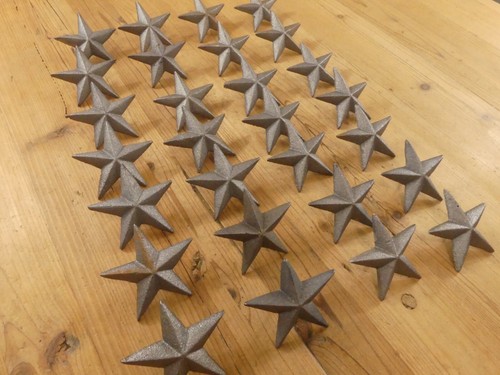 28 Star Nails LARGE 3 1/2" Inch Metal Tacks Rustic Western Clavo ...