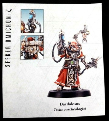 40K Technoarcheologist Daedalosus Blackstone Fortress Escalation ...