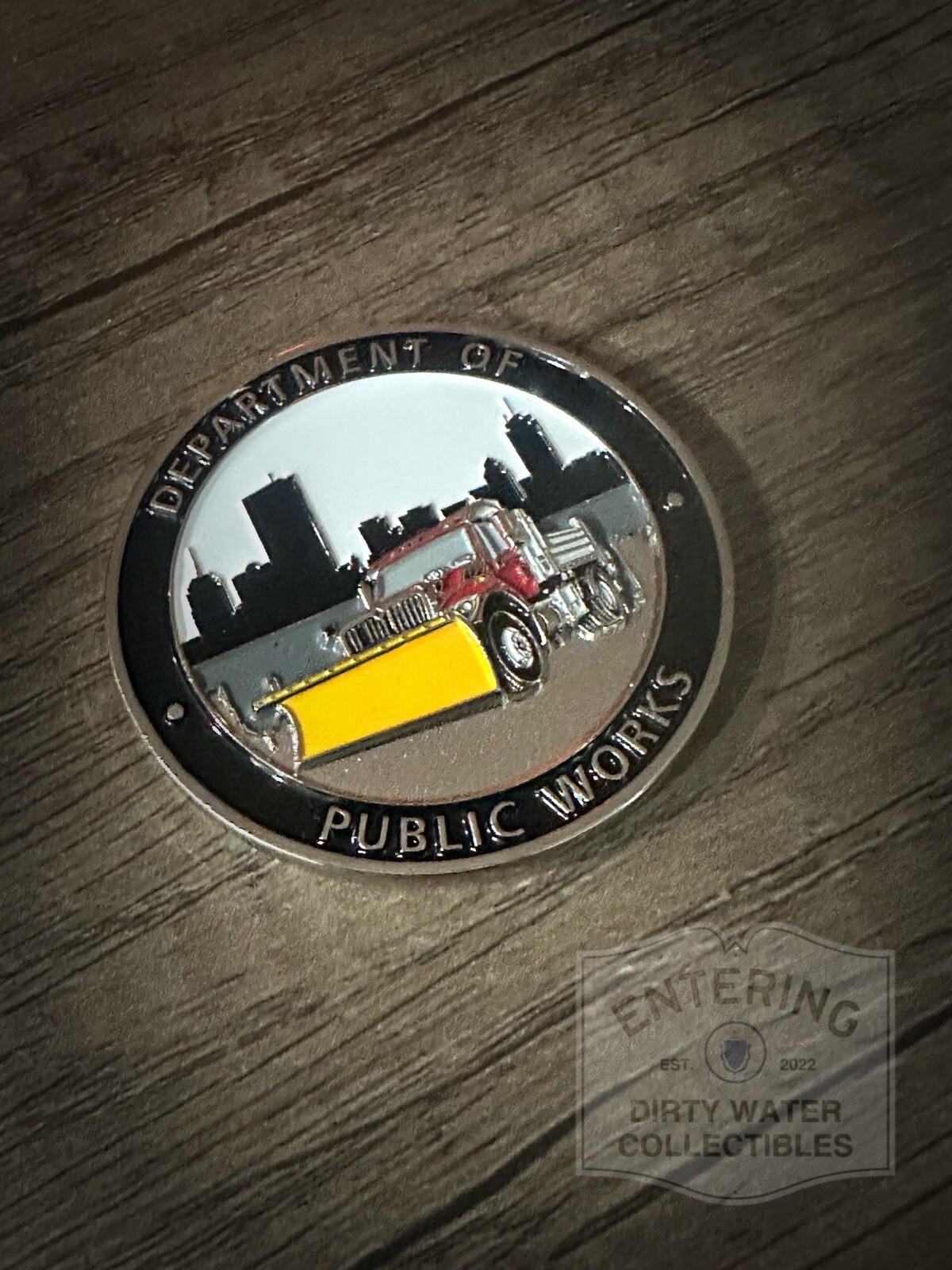 Department Of Public Works Challenge Coin | eBay