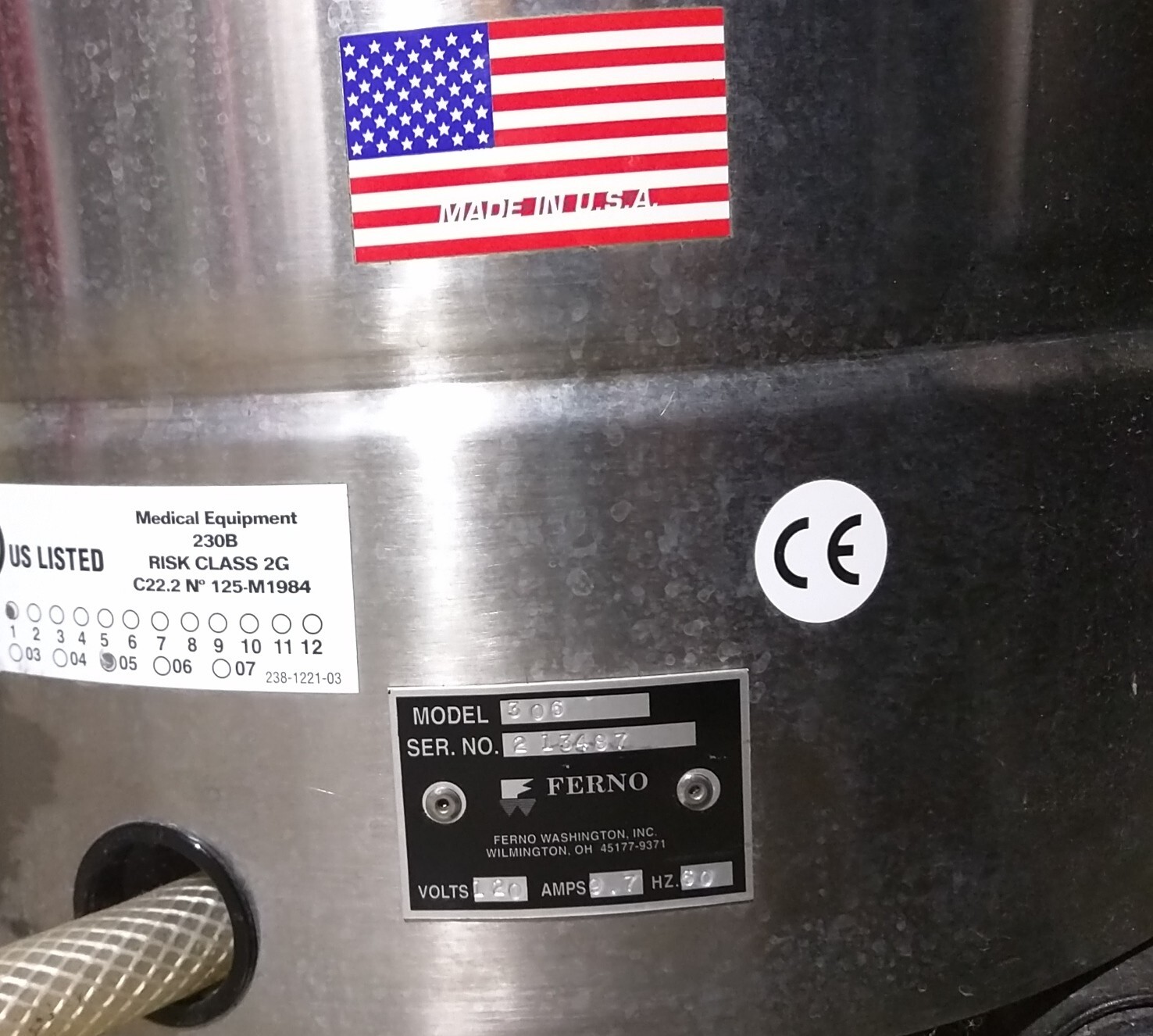 FERNO ILLE 306 WHITEHALL HYDROTHERAPY 36 GAL WHIRLPOOL TUB TANK TP100 ...