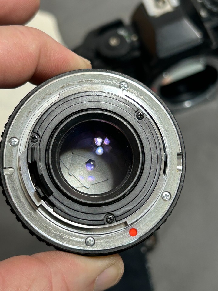 Vtg SEARS KS SUPER 35mm SLR film camera Pentax mounts LENSES FILTERS ...