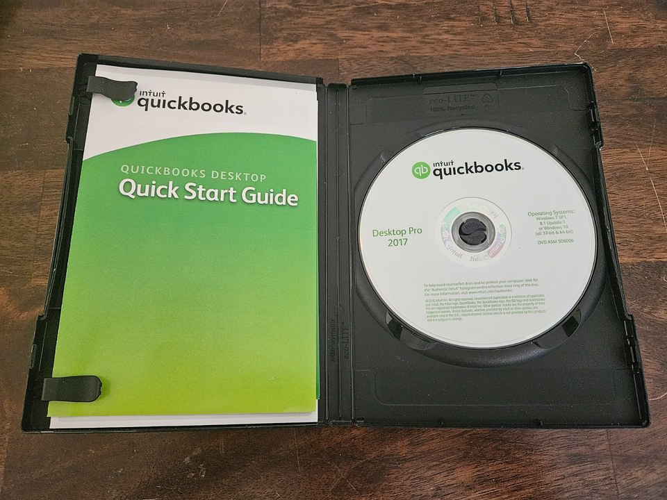 Quickbooks Desktop Pro 2017 Windows - NO SUBSCRIPTION - AUTHENTIC ...