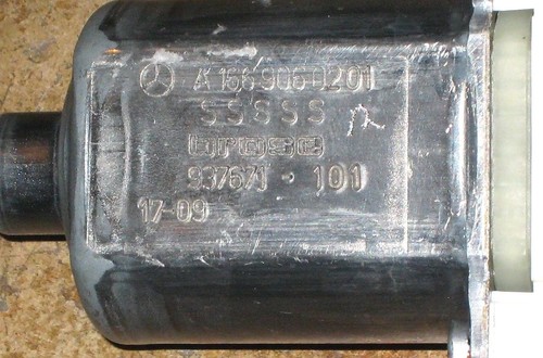MERCEDES S ML GL GLE GLS CLASS POWER WINDOW MOTOR, PART# 1669060201 ...