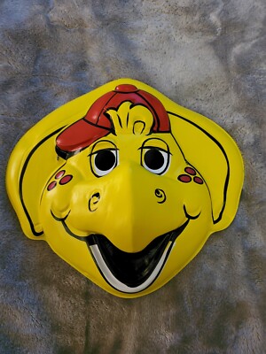 Vintage 1994 Barney the Dinosaur B.J. Halloween Mask Rubies | eBay