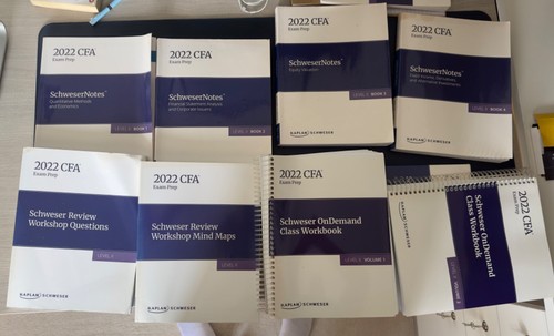 CFA Level 2 Kaplan books complete set including secret sauce | eBay UK
