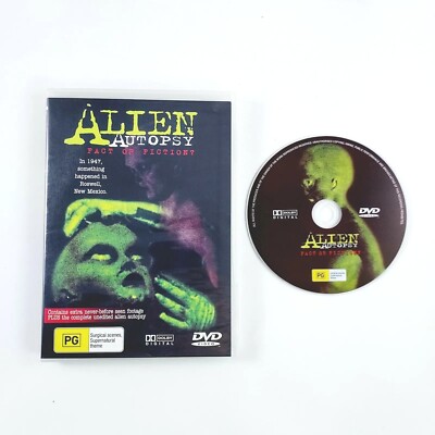 Alien Autopsy Fact or Fiction DVD (1 Disc) Region 0 Free | eBay