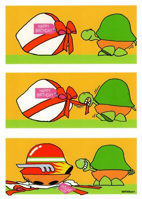 Funny Happy Birthday Hot Rod Muscle Car Sports Cars Turtle Shell ...