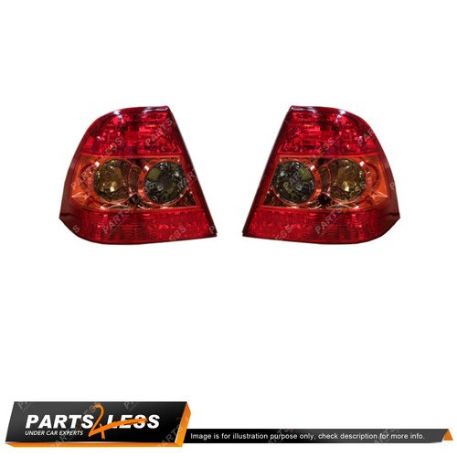 Right & Left Tail Light for Toyota Corolla Sedan ZZE122 2004-2007 ...