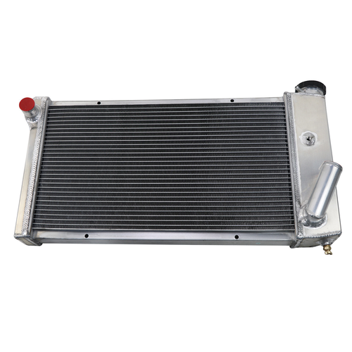 Aluminum 4 Row Radiator For 1971-1977 72 73 74 75 76 CHEVY Vega Pontiac ...