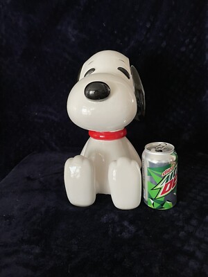 Snoopy Bank 12” Japan Vintage Determined LARGE RARE PEANUTS Bank | eBay