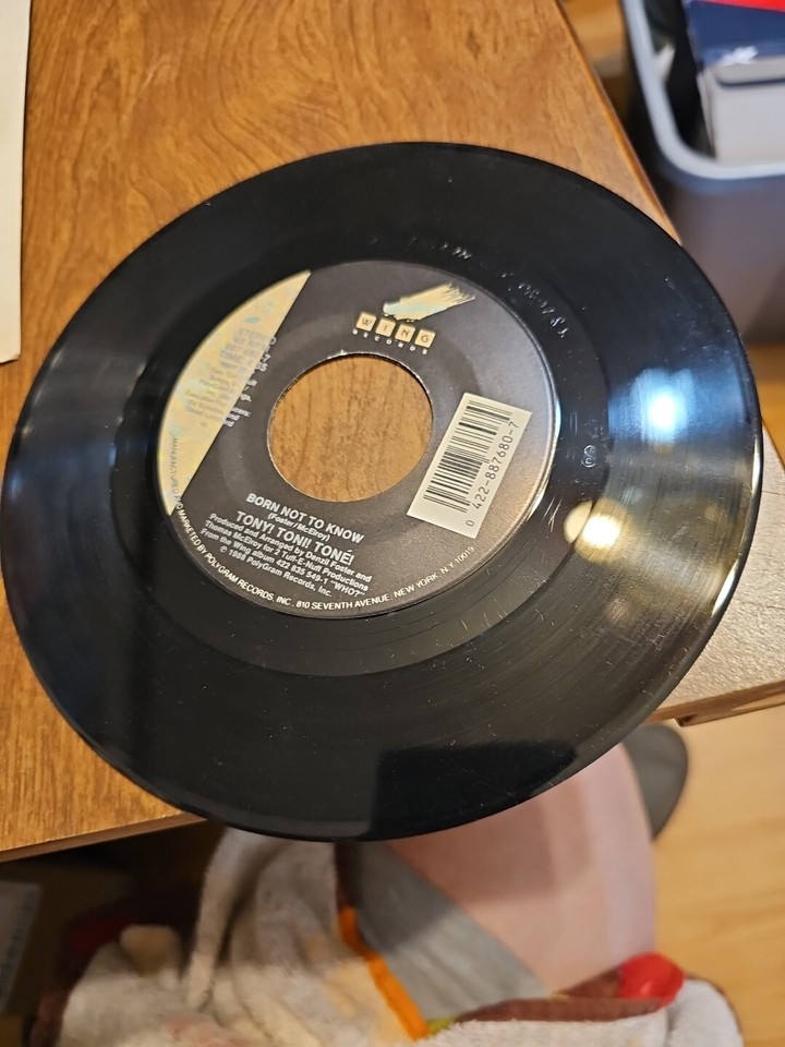 Tony! Toni! Tone! - Born Not To Know 1988 USA 45 7" Vinyl, Wing Records ...