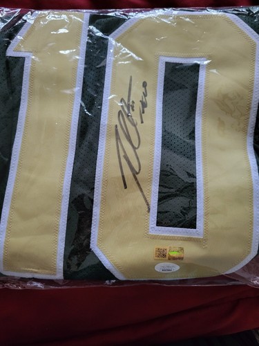 Robert Griffin III Autographed Baylor Bears Green Custom Jersey JCA COA ...