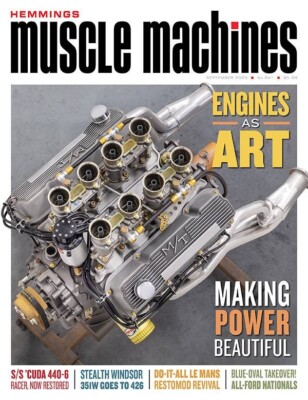 HEMMINGS MUSCLE MACHINES MAGAZINE | #241 SEPT 2023 | ENGINES AS ART | eBay